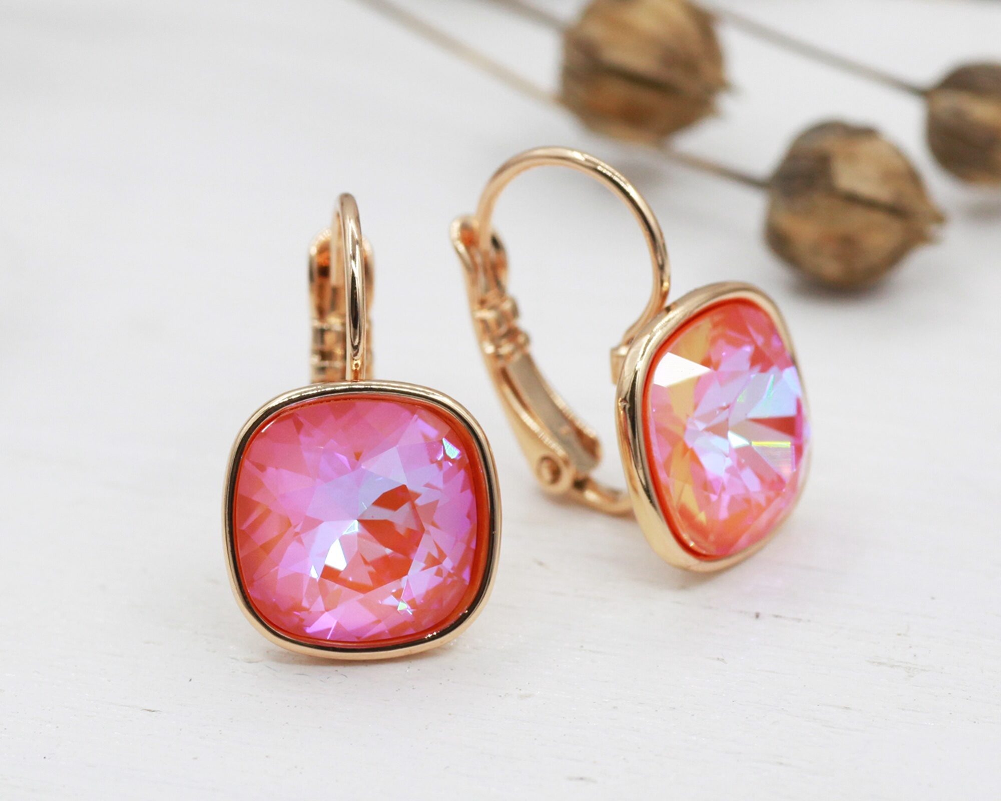 Серьги с кристаллами Swarovski. VelVett