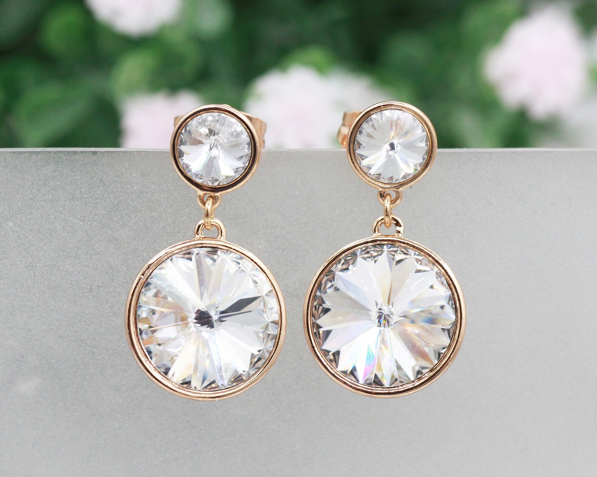 Серьги с кристаллами Swarovski. VelVett
