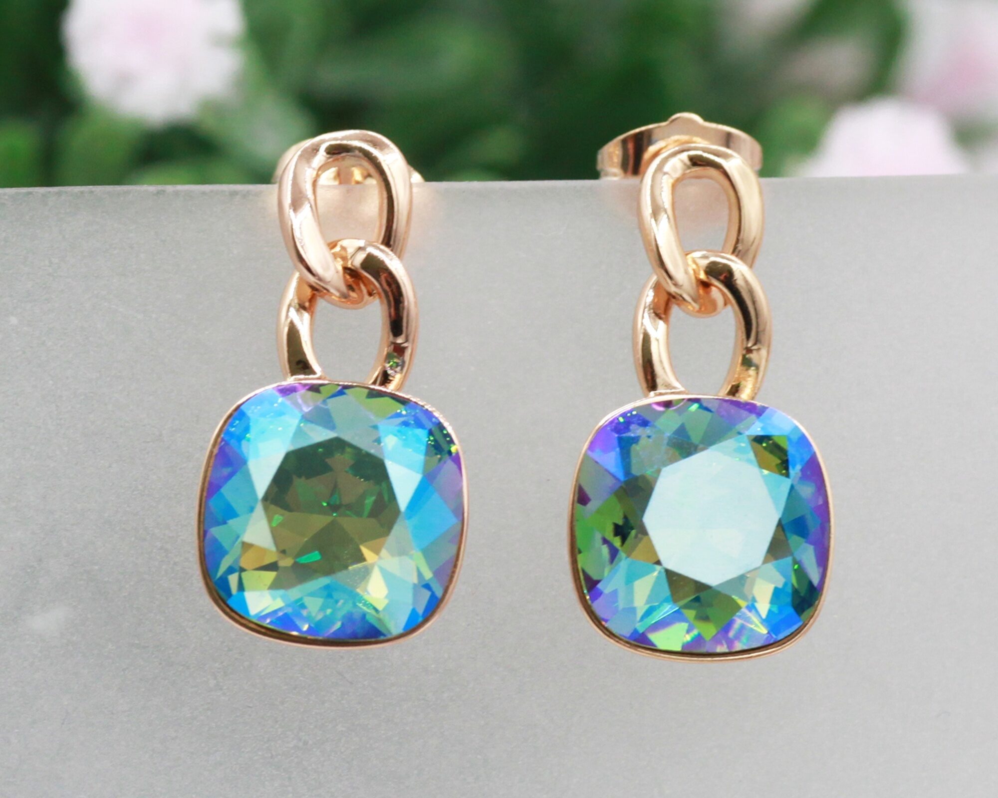 Серьги с кристаллами Swarovski. VelVett