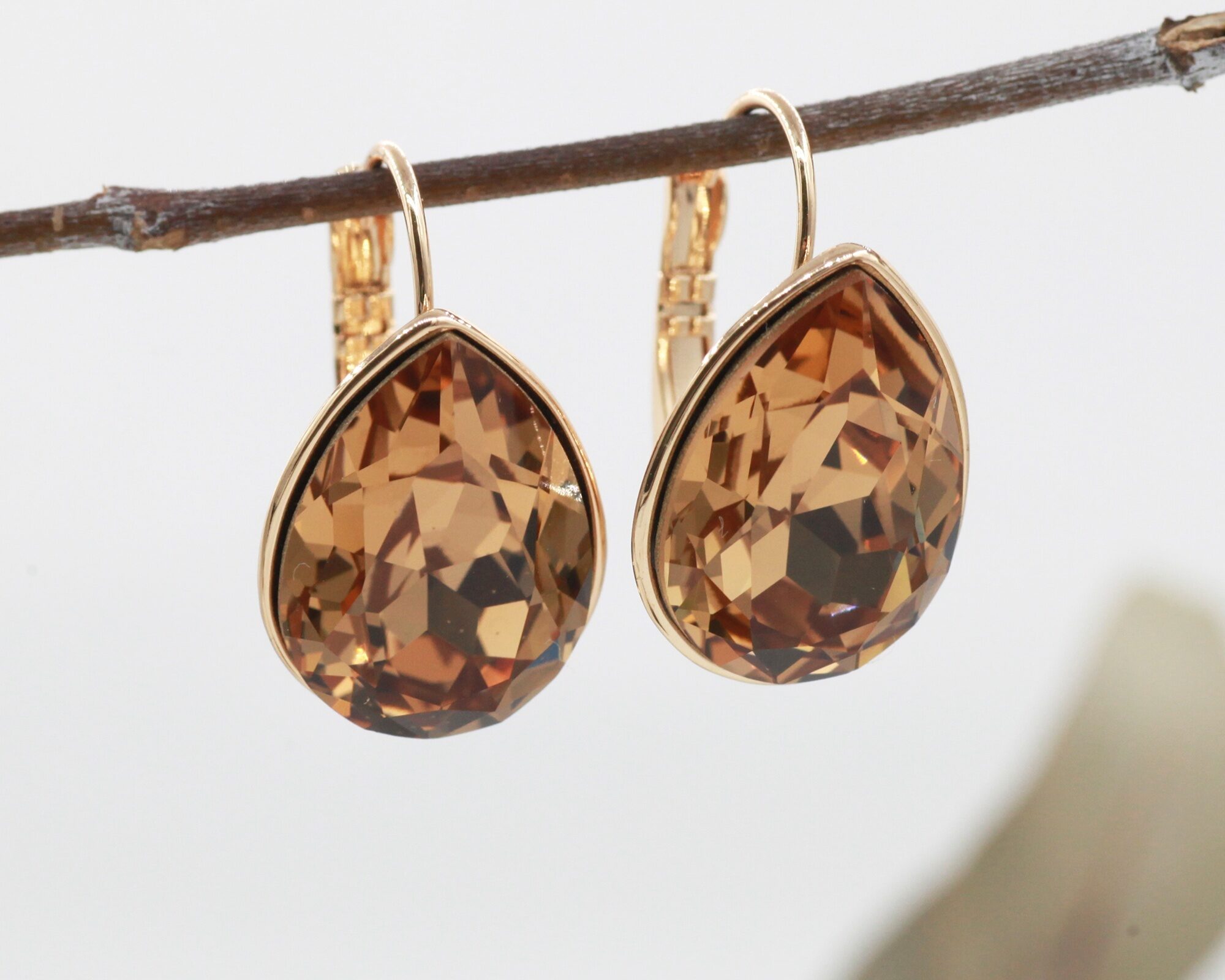 Серьги с кристаллами Swarovski. VelVett