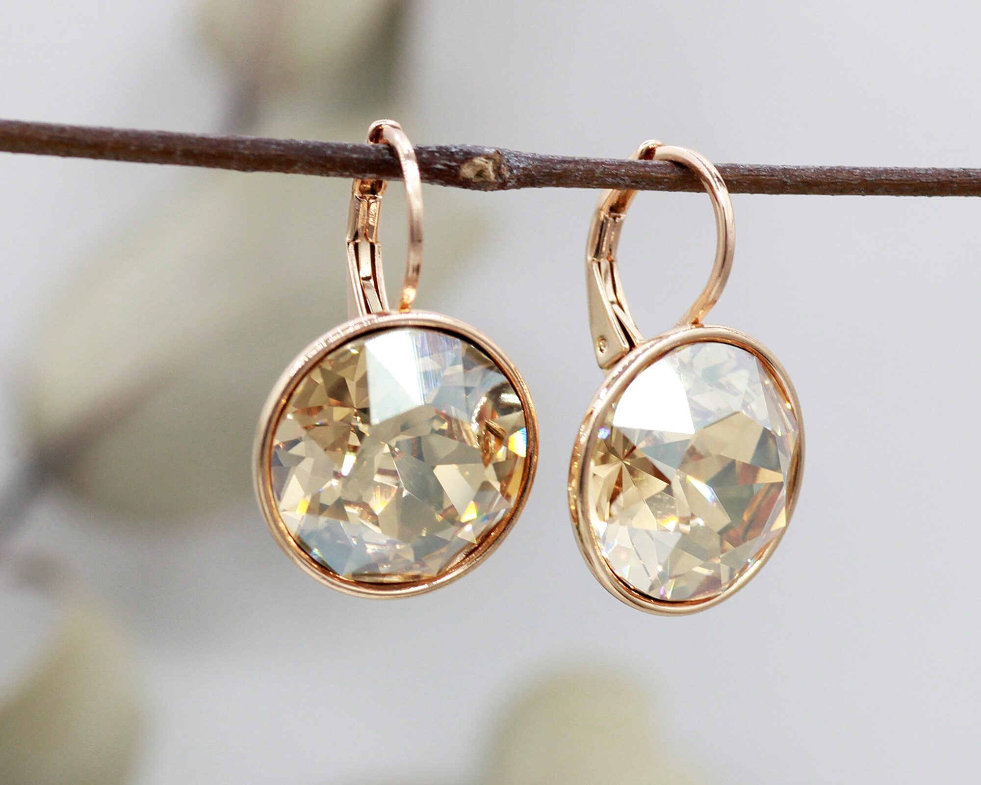 Серьги с кристаллами Swarovski. VelVett