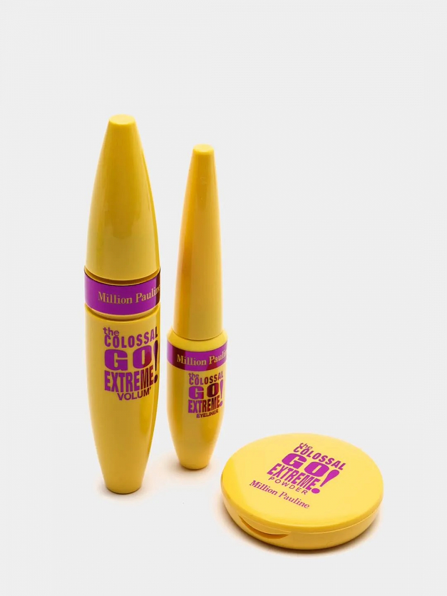 Набор для макияжа Maybelline Million Pauline 3in1 The Colossal Go ...