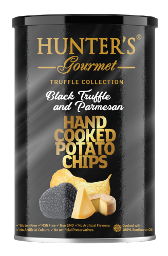 Чипсы Hunter`s Gourmet Черный трюфель и пармезан 150 гр. Сладости из Европы