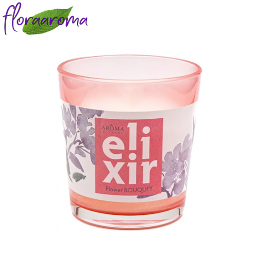 Свеча ELIXIR Flower Bouquet, 140 гр.