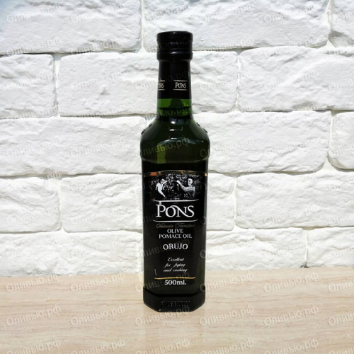 Масло оливковое рафинированное Pomace Olive Oil Pons 500 мл