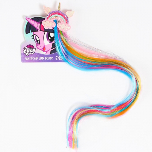 Прядь для волос Единорог.Искорка, 40 см, My Little Pony