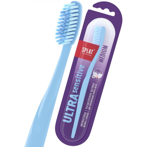 Зубная щетка SPLAT ULTRA SENSITIVE средняя (АН2!)