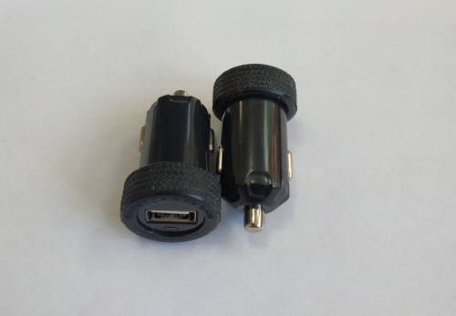 Переходник прикуривателя 2USB (2100mA+2100mA) белый
