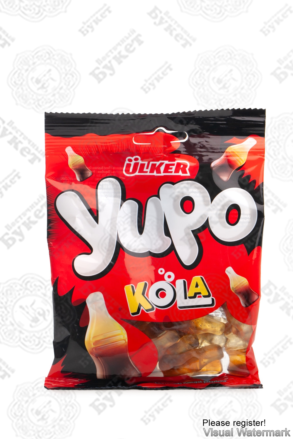 Жев.мармелад Ulker Yupo 80 гр Бутылка кола