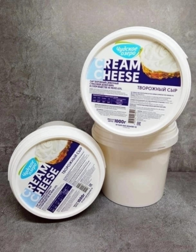 Сыр Чудское озеро творожный Cream Cheese 60%, 1 кг