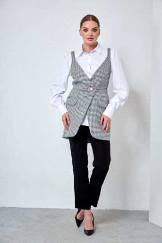 Костюм Lars Style 723 черно/белый