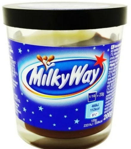Шоколадная паста Milky Way Choc Spread Великобритания, 200 г -310 руб.