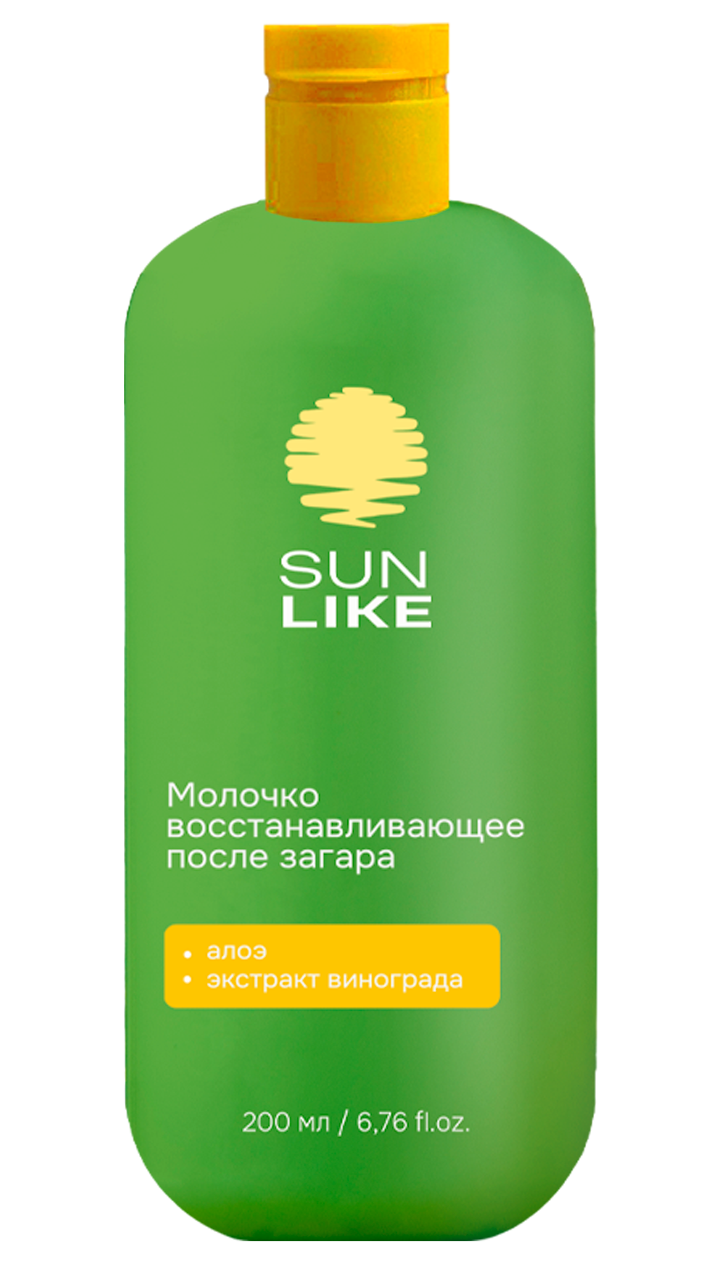 Молочко восстанавливающее после загара, 200 мл. SUNLIKE