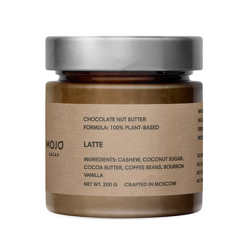 Паста шоколадно-ореховая Latte. Mojo Cacao