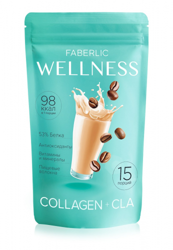 1777р. 3300р.Протеиновый коктейль Wellness с коллагеном и CLA. Вкус ...