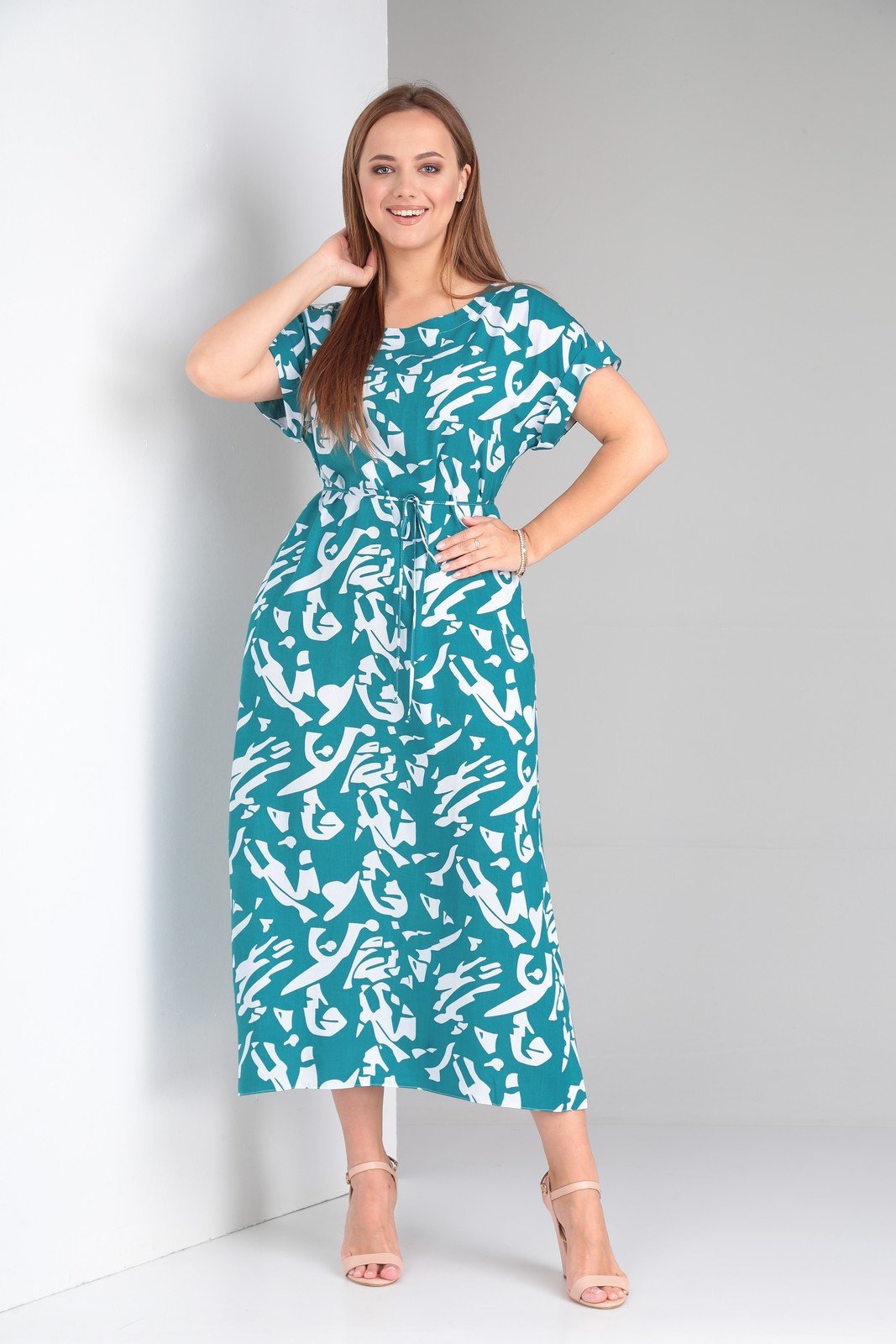 Платье 7733 м волна . TVIN