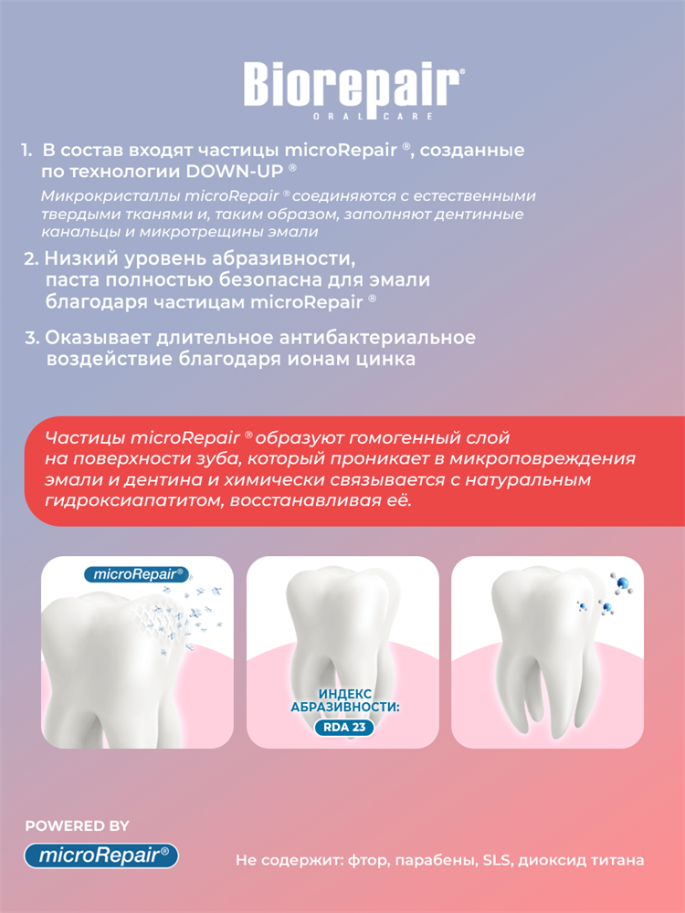 Biorepair Fast Sensitive Repair / Зубная паста для чувствительных зубов ...