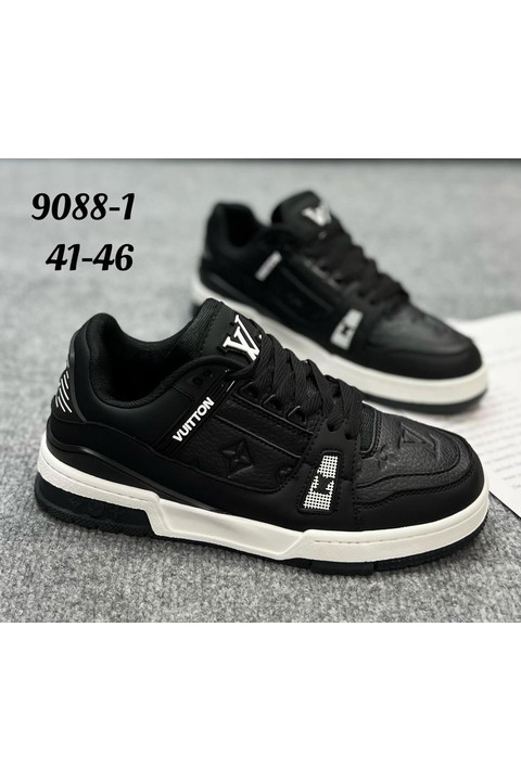 Мужские кроссовки 9088-1 черные