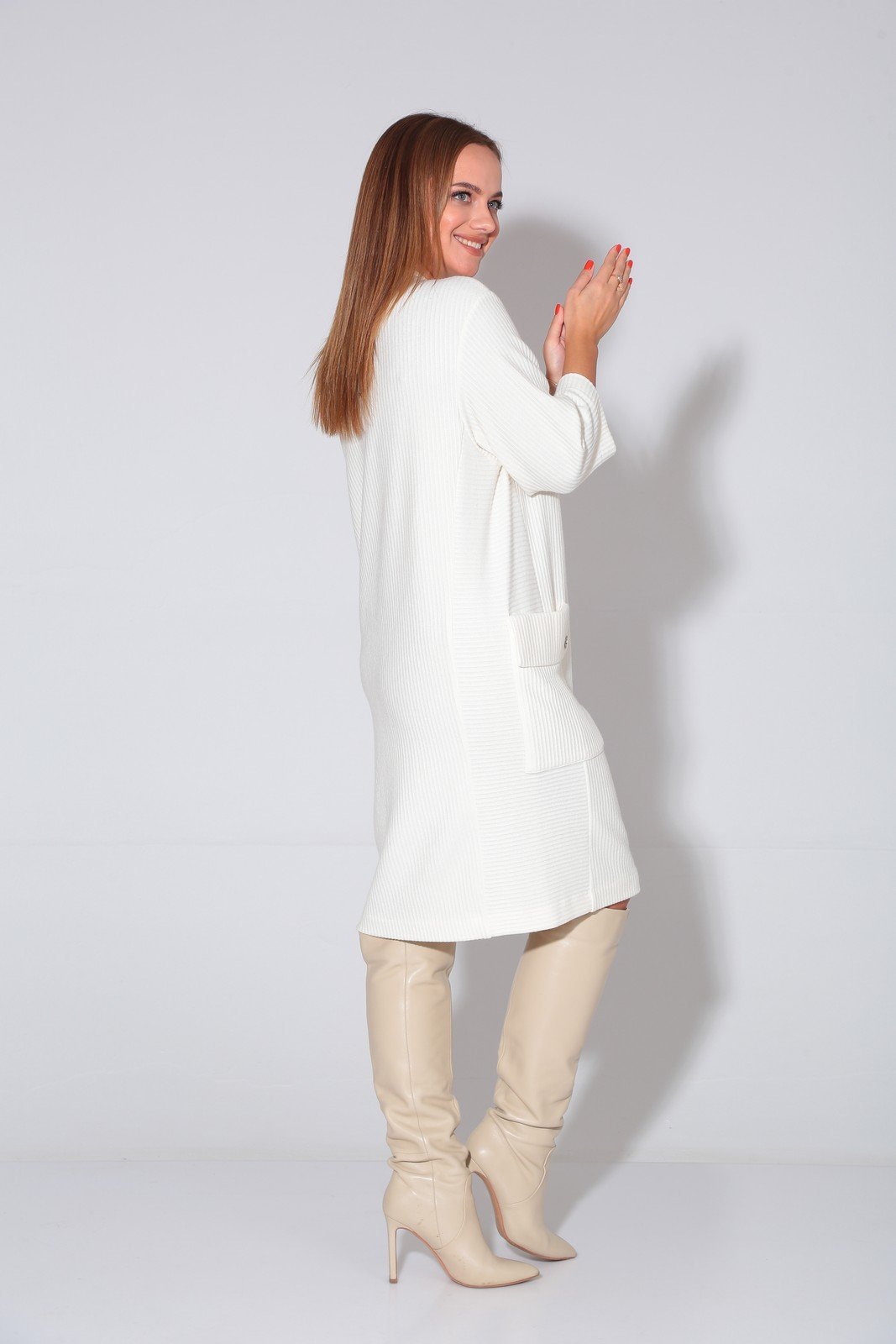 ПЛАТЬЕ 7769-1 МОЛОЧН. TVIN