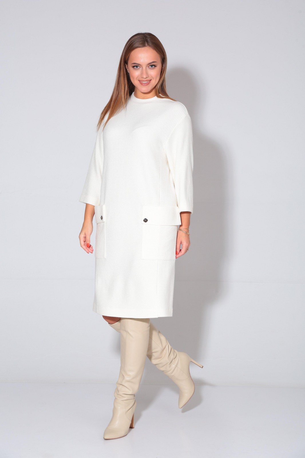 ПЛАТЬЕ 7769-1 МОЛОЧН. TVIN