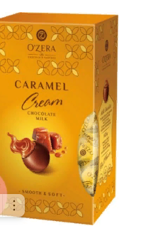 Яшкино Конфеты OZERA CARAMEL Cream 200гр