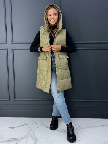 Жилет удлиненный