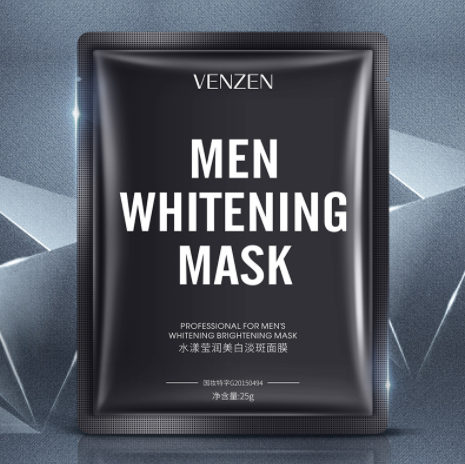 Отбеливающая маска для мужчин Venzen Men Whitening Mask