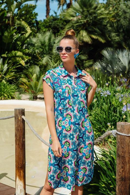 4018 EF-7VM Туника. Fresh Cotton Excluzive