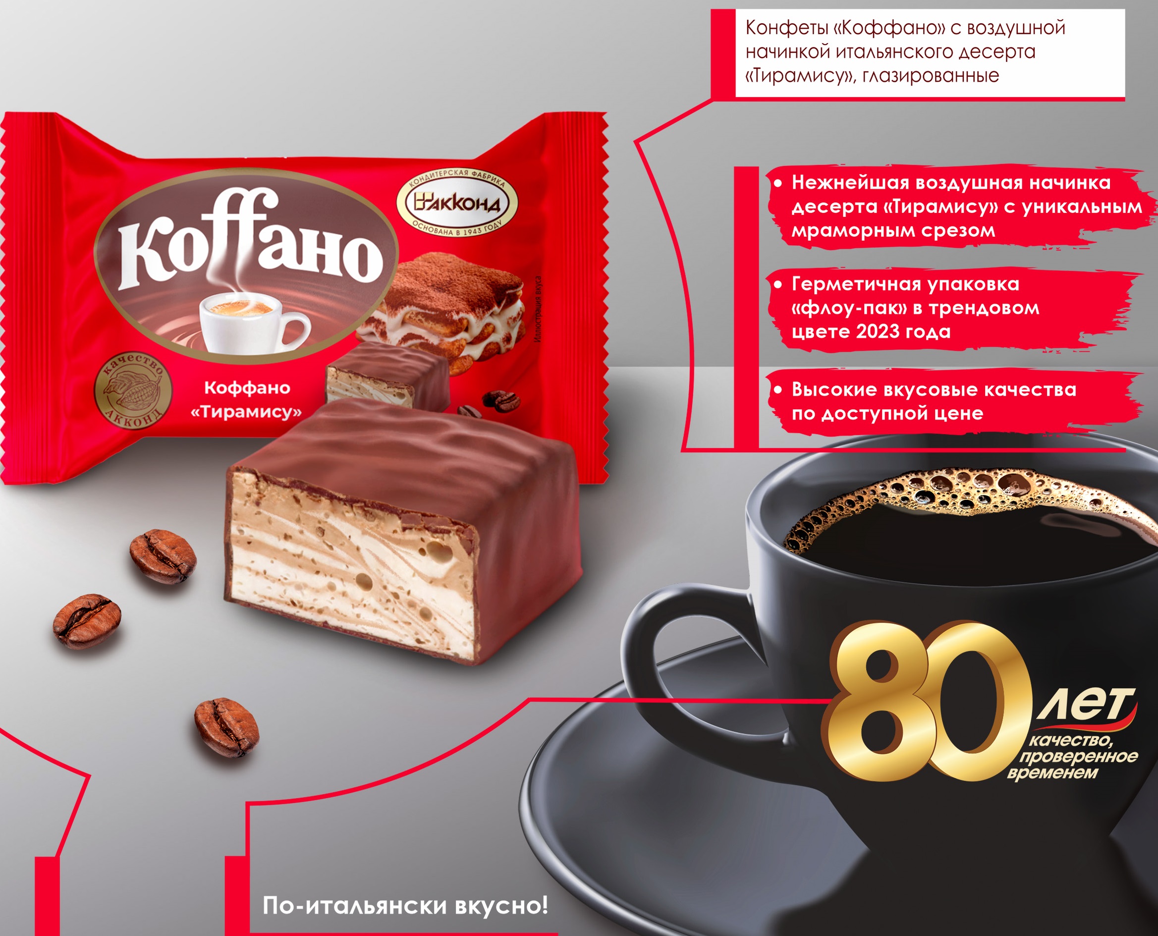 десерт Коффано тирамису
