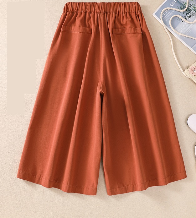 Женские длинные шорты широкие хлопок. Gu Yanhui