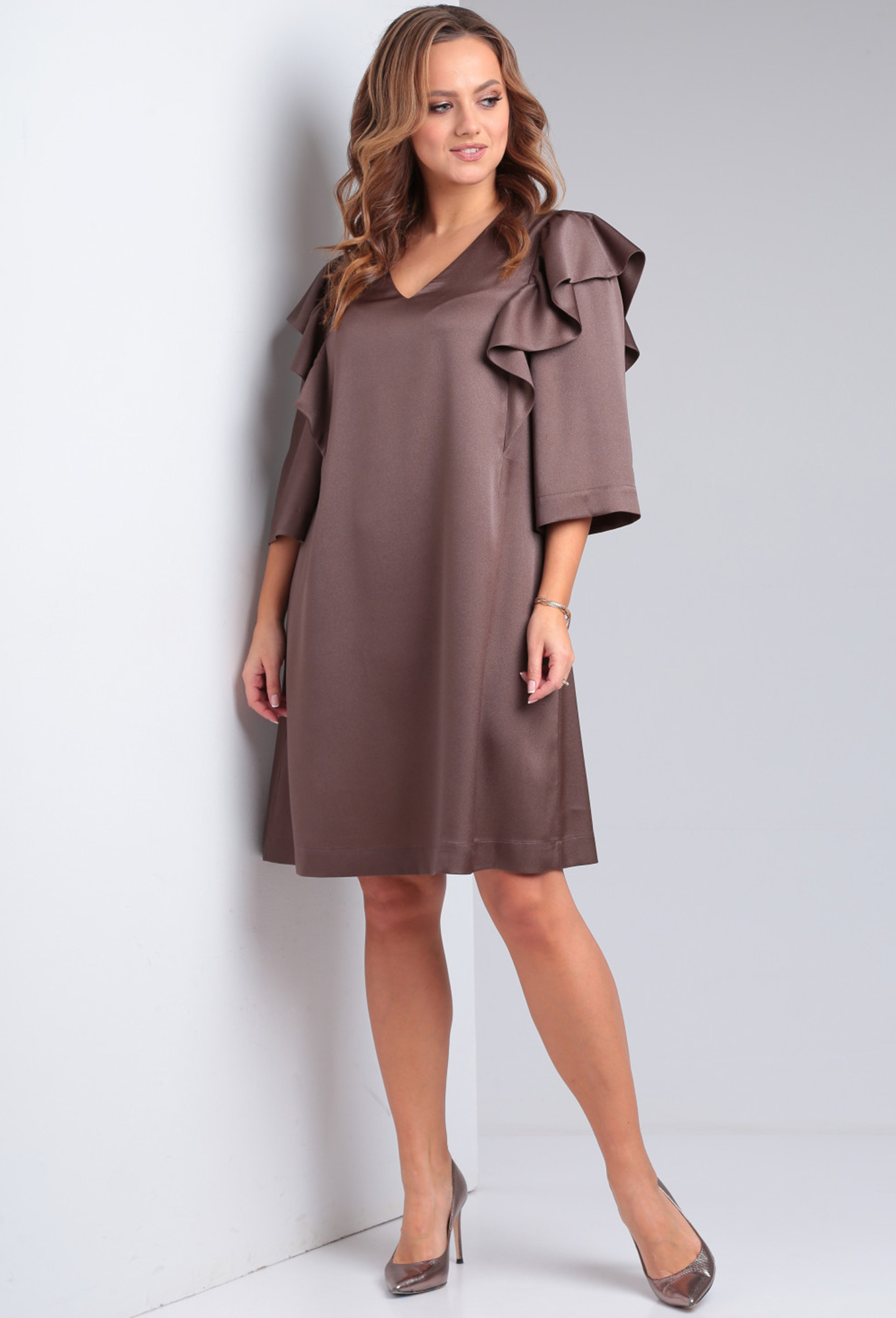 Платье Tvin 7680 карамель