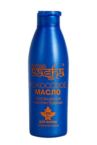 Масло для волос кокосовое с маслом Брахми. Ааша