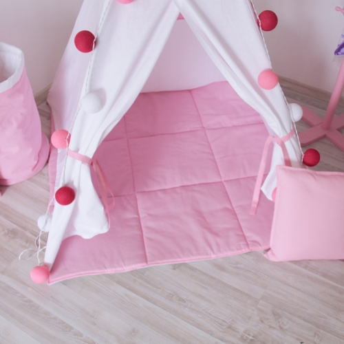 Стеганый игровой коврик Simple Pink. VamVigvam