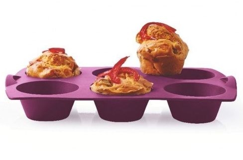 Л17 Силиконовая форма Капкейки. Tupperware